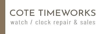 Contact – Cote Timeworks : Clock & Watch Repair & Retailer